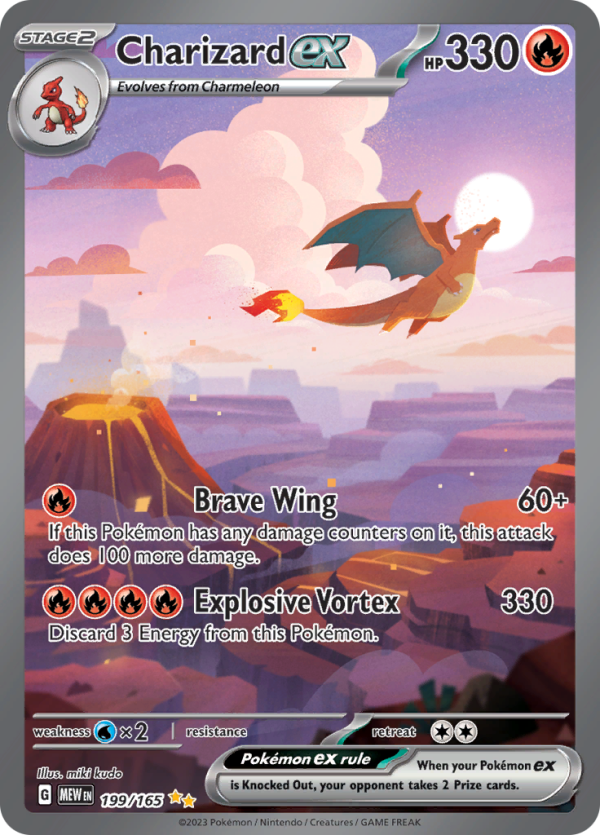 The Art Of Pokemon: Charmander Full Art From Pokemon 151 - Awesome ...